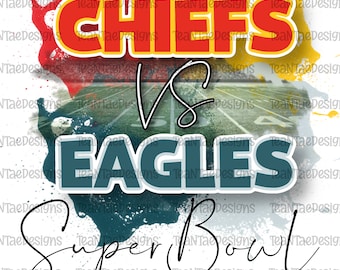Eagles Vs Chiefs Png - Etsy