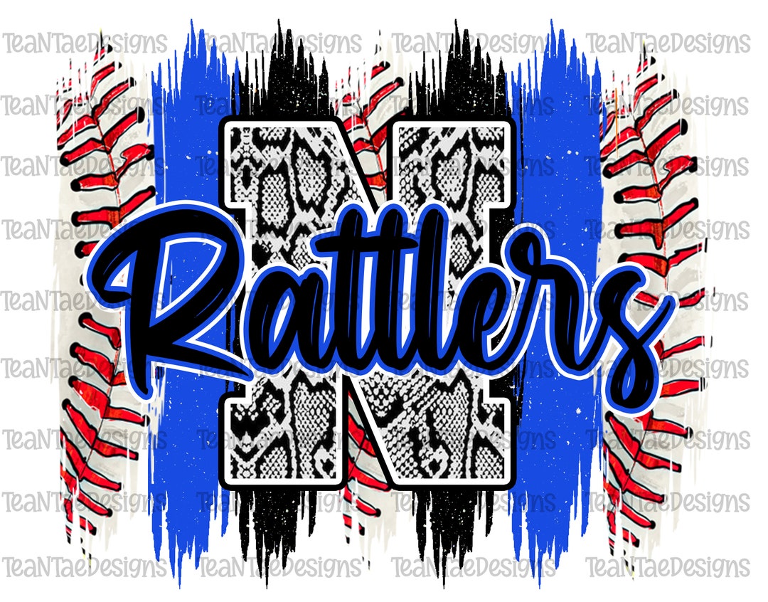 Rattlers Baseball Brushstroke PNG - Etsy