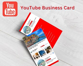Instagram Profile Business Card Card Canva Template Digital Business ...