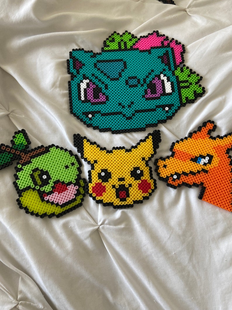Pokémon Head Perlers - Etsy