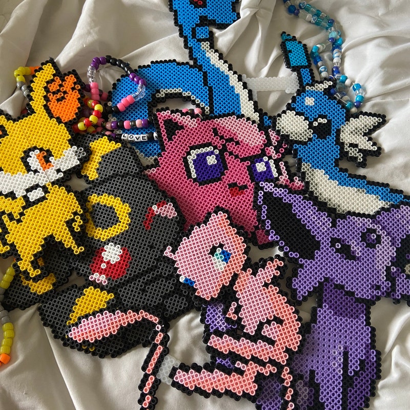 Pokemons Perler Necklace - Etsy