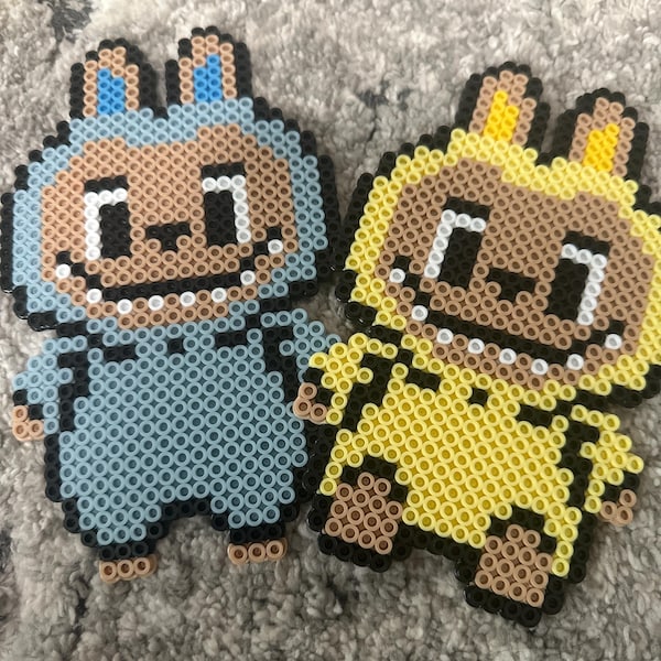 Labubu Perler Bead Pattern - Etsy