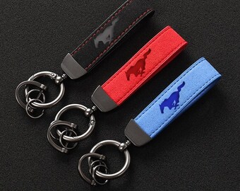 Ford Mustang Keychain - Etsy