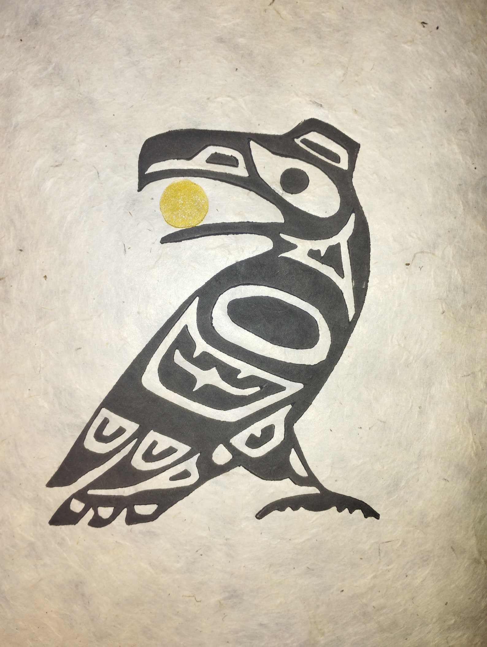 Black Raven and Sun - Etsy