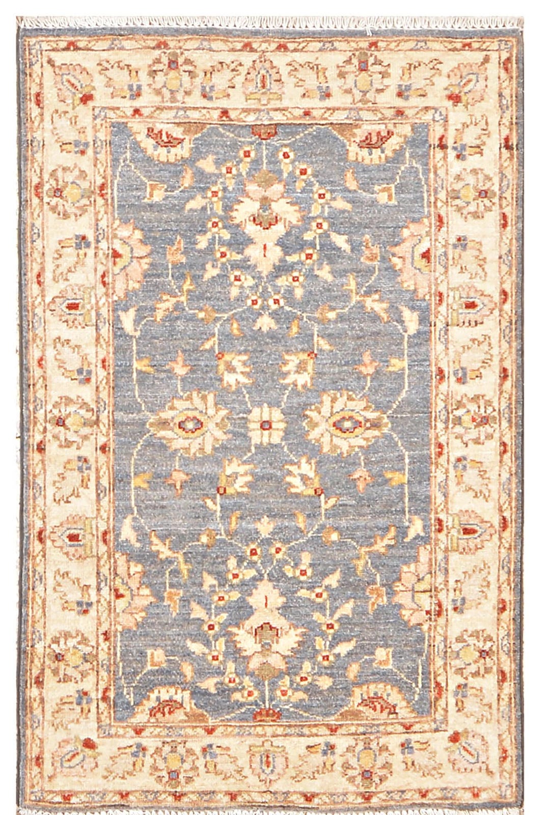 2.5x4 Traditional Afghan Ziegler Wool Rug, Handmade Oriental Rug, Rugs ...