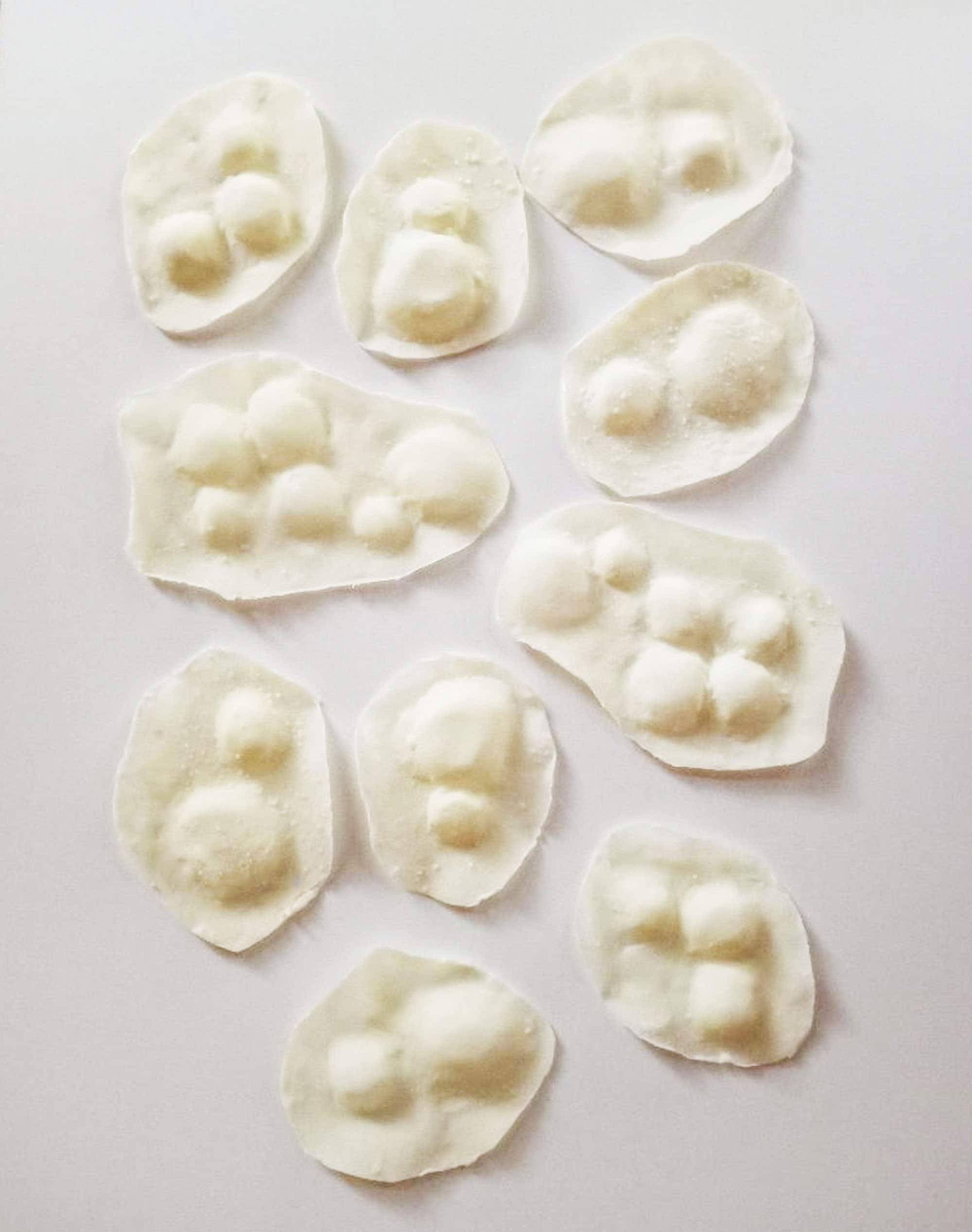 Latex Pustules Diseased Skin Boils Zombie Injury Makeup - Adhesive ...