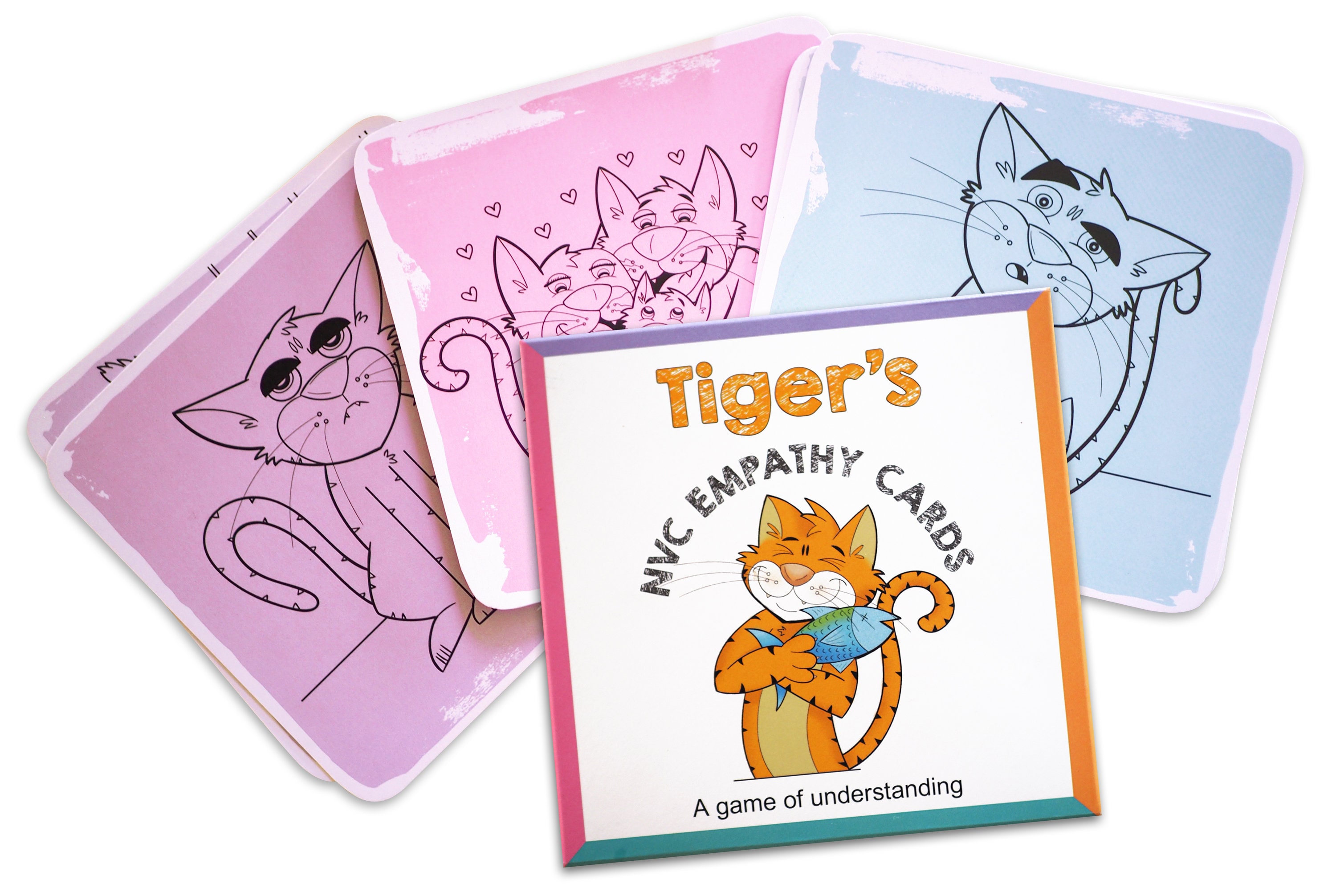 NVC Feelings and Needs Cards for Kids. Tiger's Empathy Cards! - Etsy
