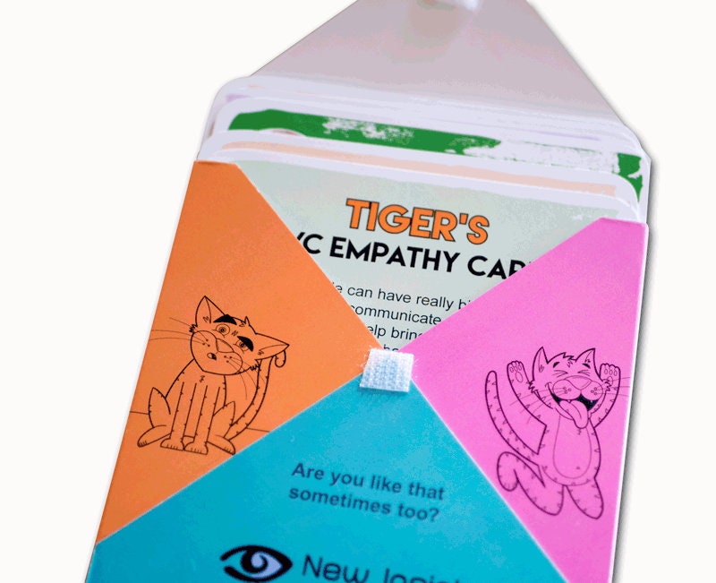 NVC Feelings and Needs Cards for Kids. Tiger's Empathy Cards! - Etsy
