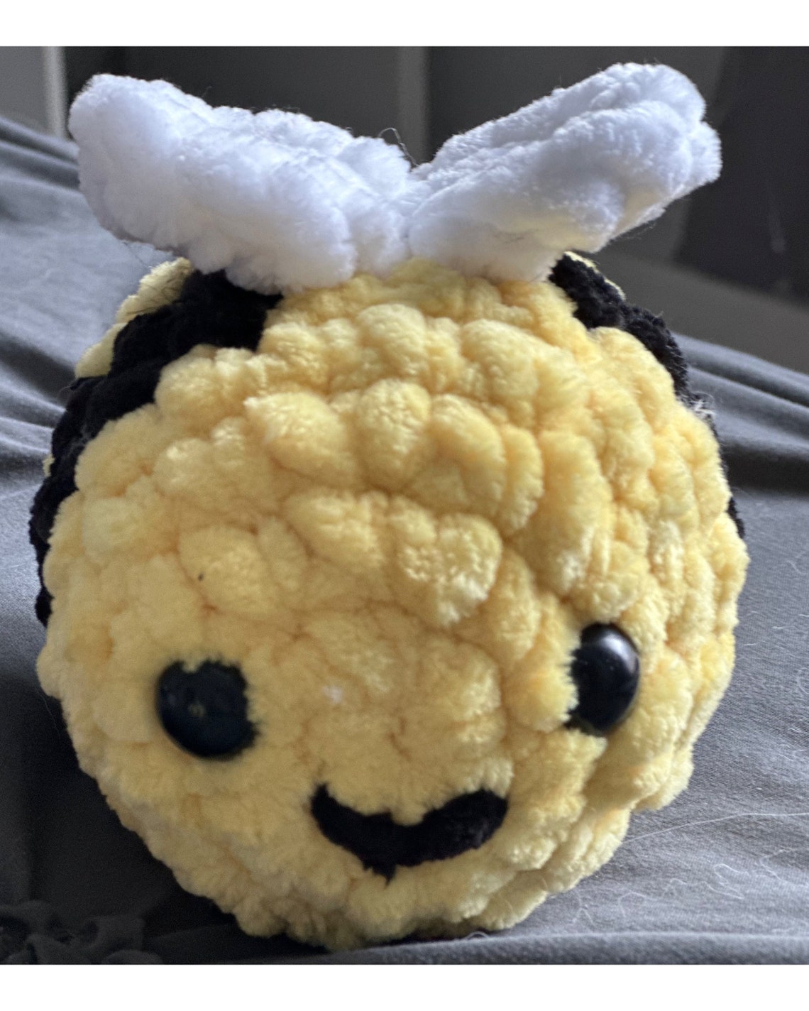 Crochet Chunky Bee - Etsy