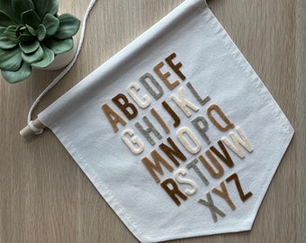 Hanging Abc Wall Art - Etsy