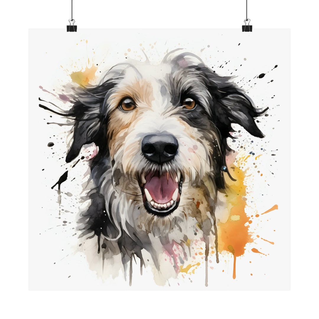 Sheepdog Poster, Dog Poster, Pet Poster - Etsy