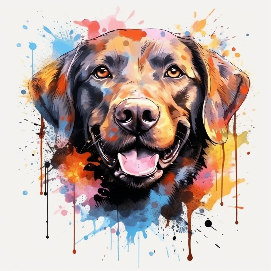 Labrador Digital Print - Etsy