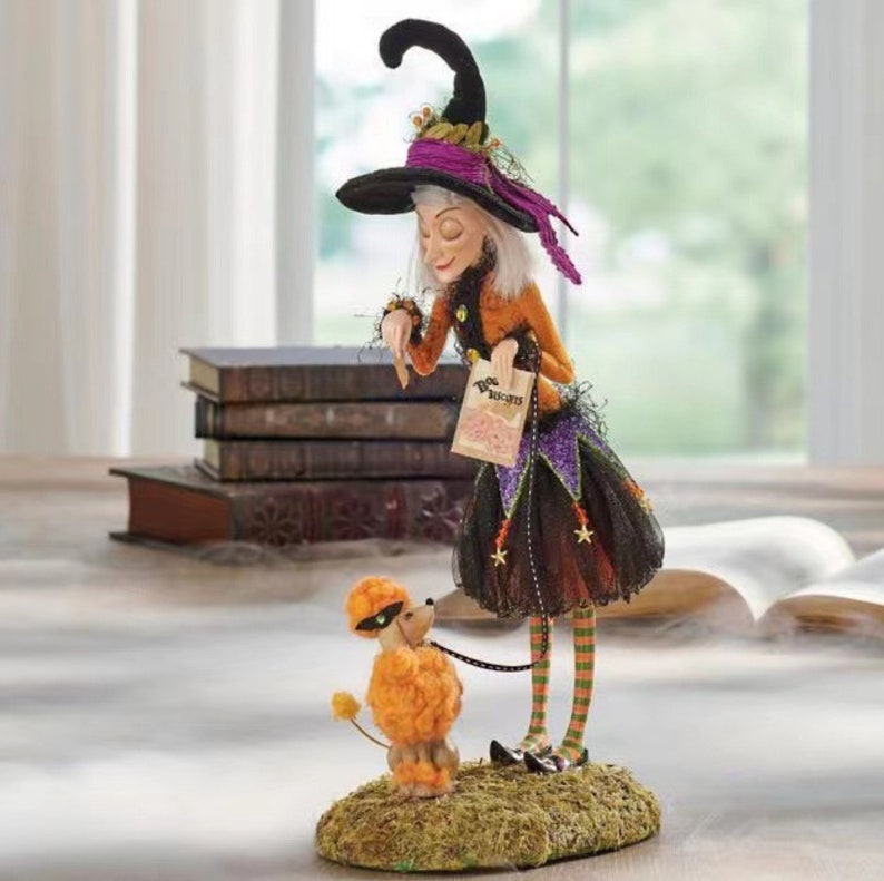 Halloween Witch Figurines Fairy Witch Statue of the West - Etsy