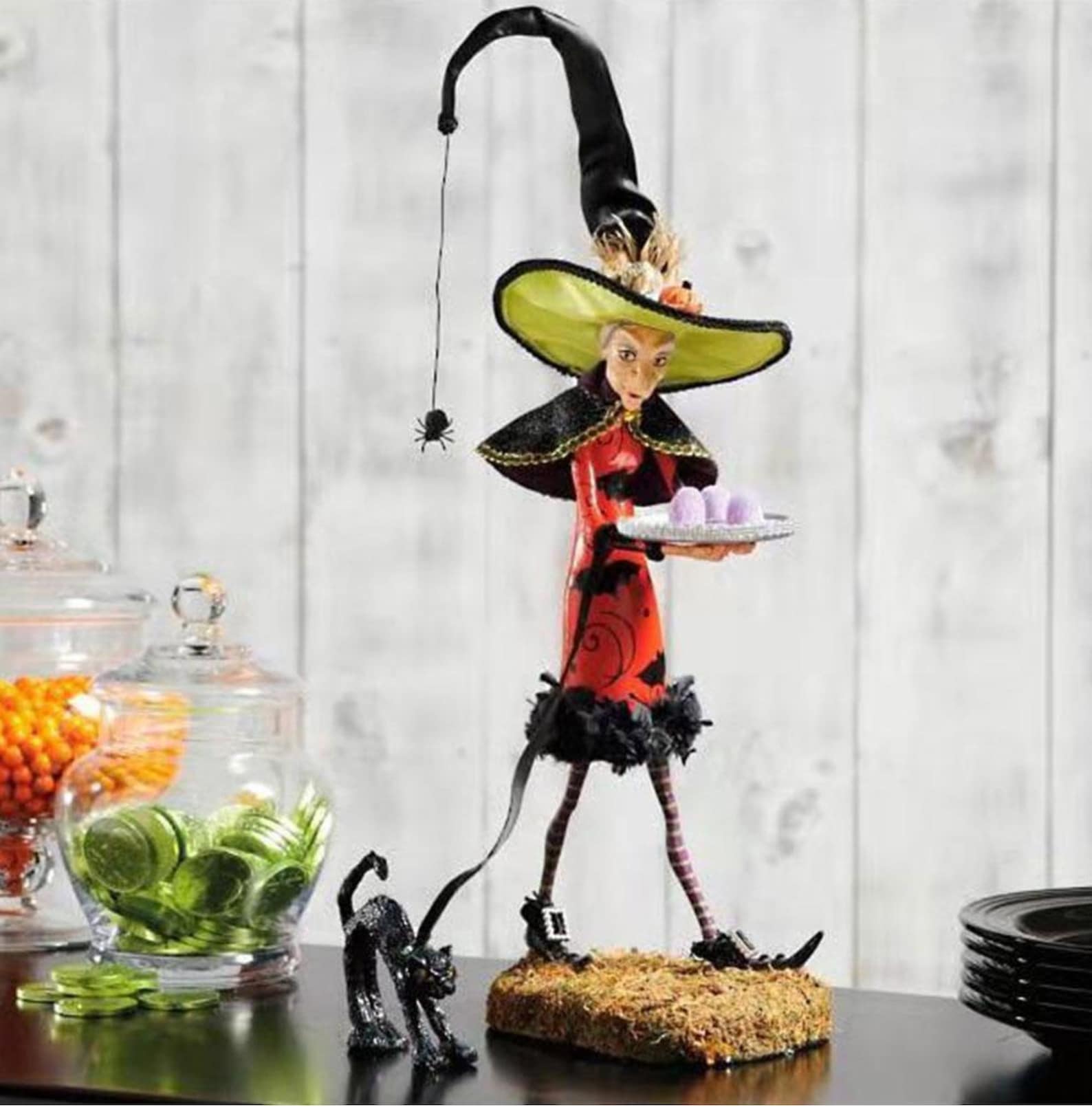 Halloween Witch Figurines Fairy Witch Statue of the West - Etsy