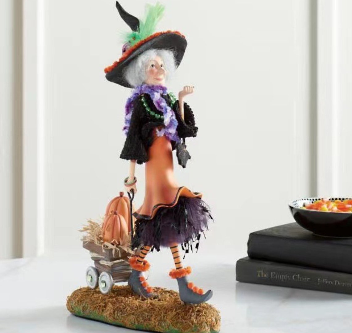 Halloween Witch Figurines Fairy Witch Statue of the West - Etsy
