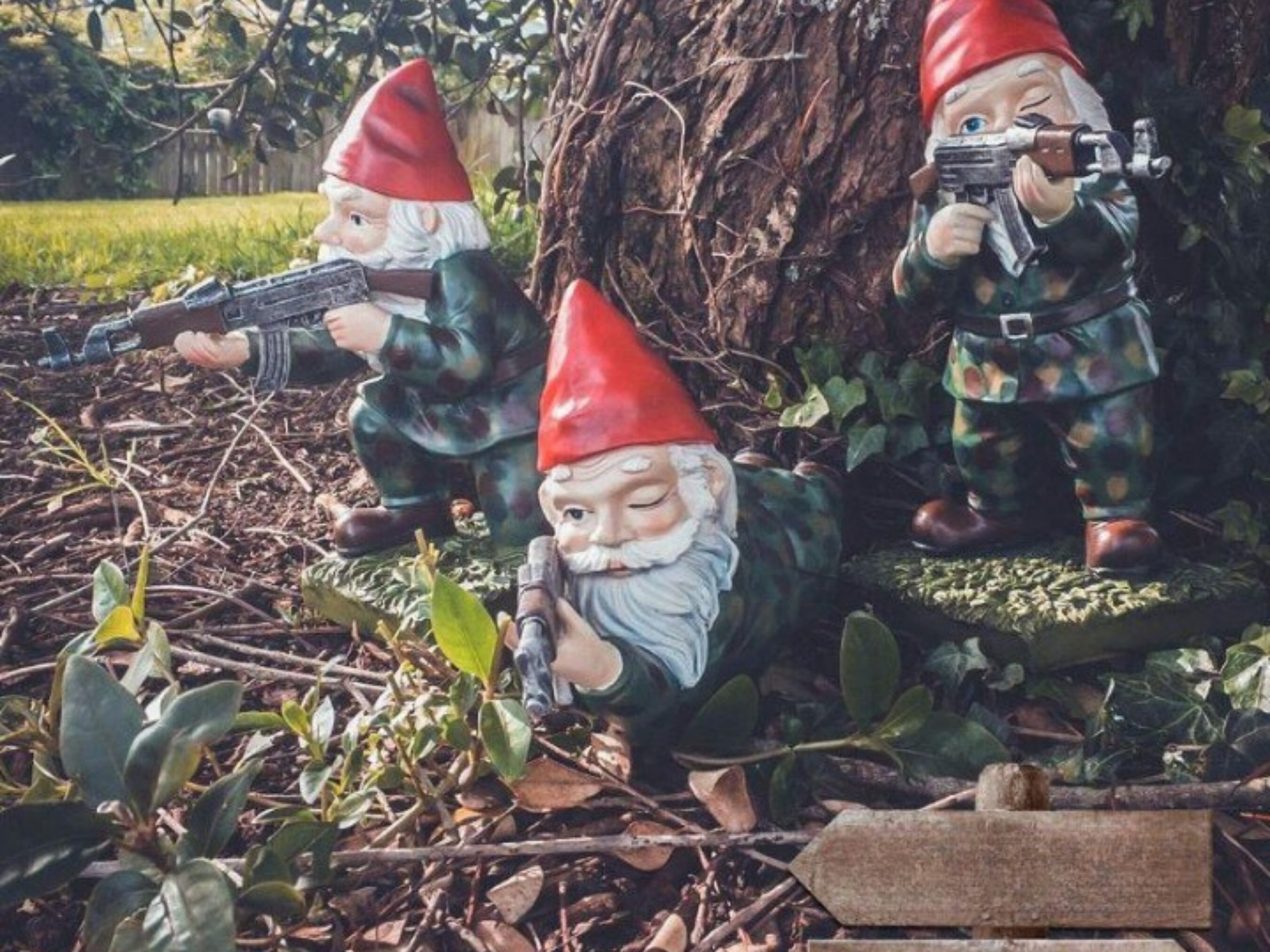 Sniper Garden Gnomes - Etsy