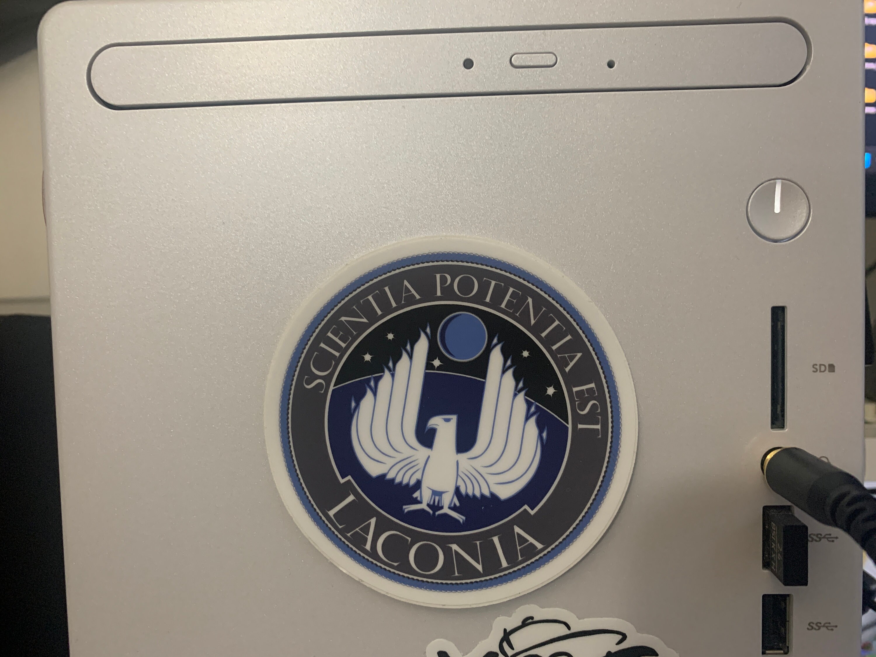 Laconia Logo Sticker - Etsy