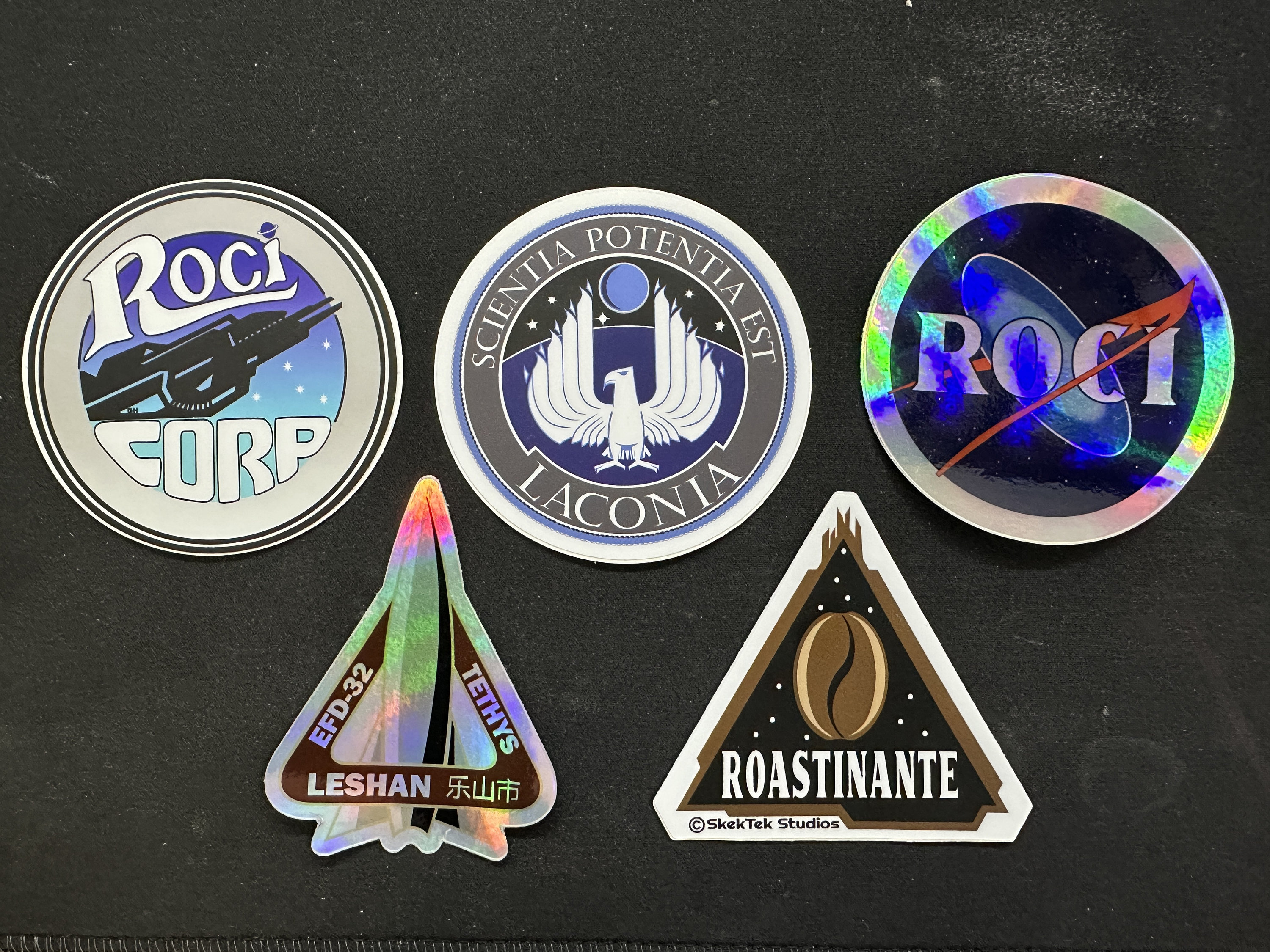 Sci-fi Sticker Pack! (5 Stickers) - Etsy