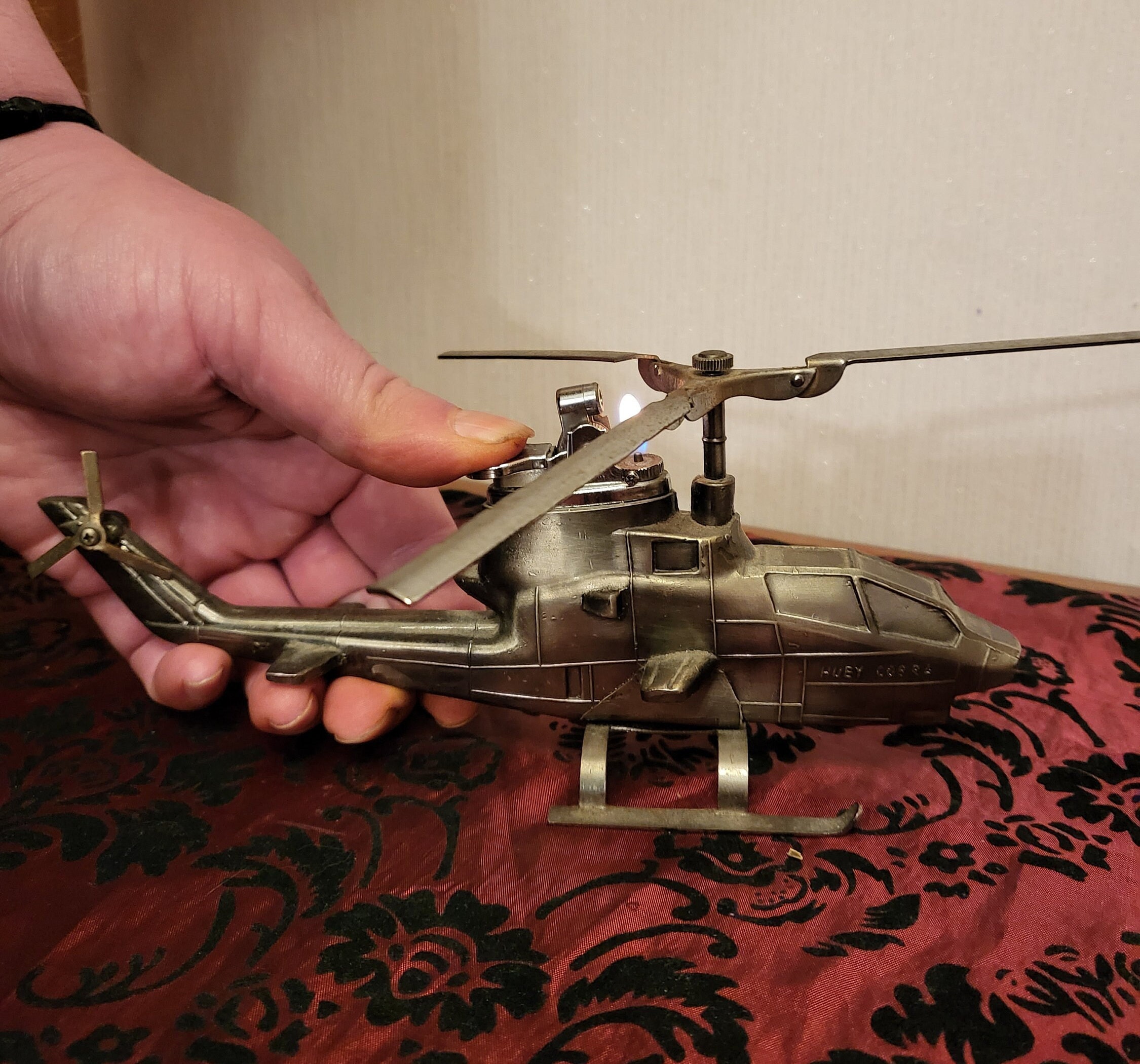 Table Lighter Helicopter "huey Cobra" "rare" - Etsy
