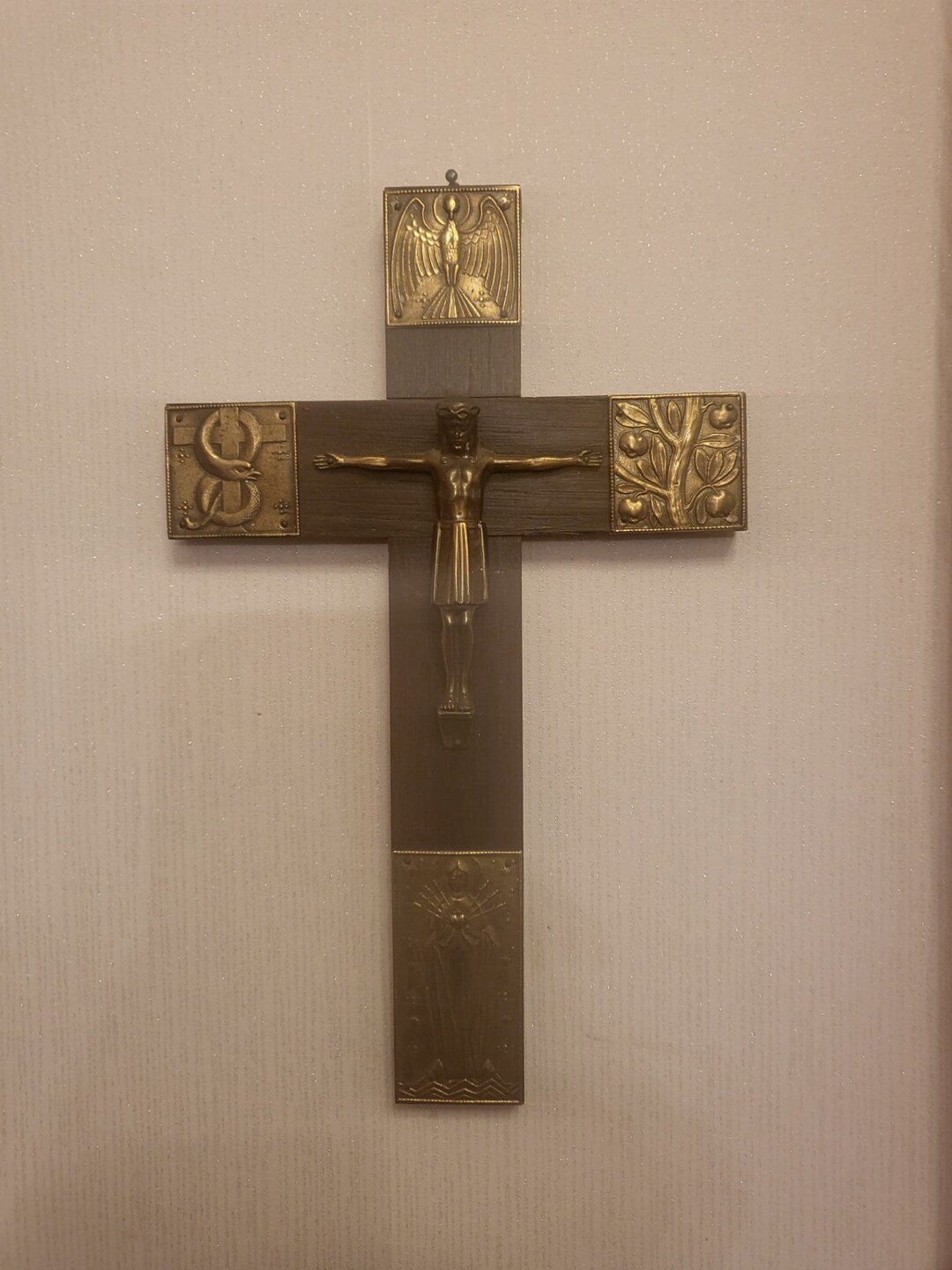 Crucifix-jesus Cross-antique Ca. 1920s - Etsy