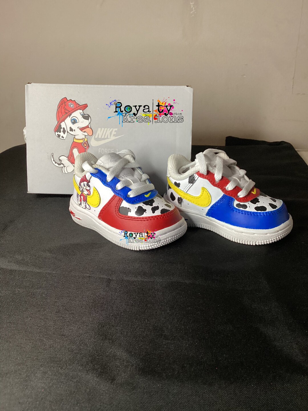 Paw Patrol Custom Af1 for Kids, Toddler Birthday Shoes,custom Air ...