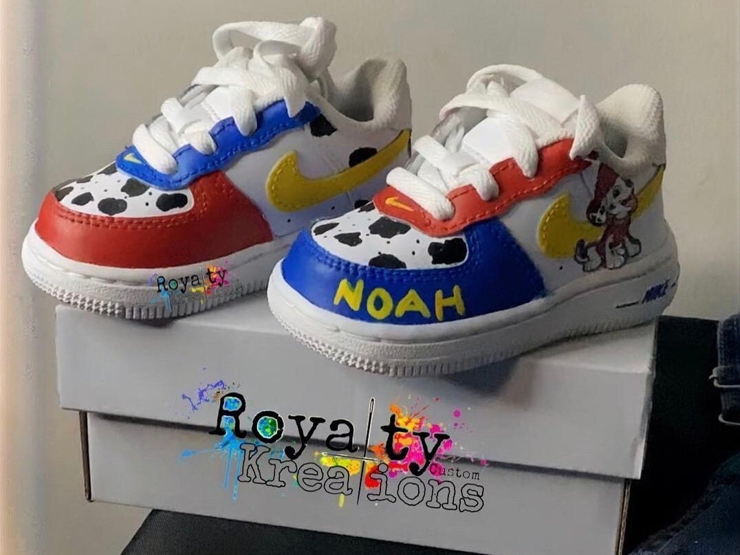 Paw Patrol Custom Af1 for Kids, Toddler Birthday Shoes,custom Air ...