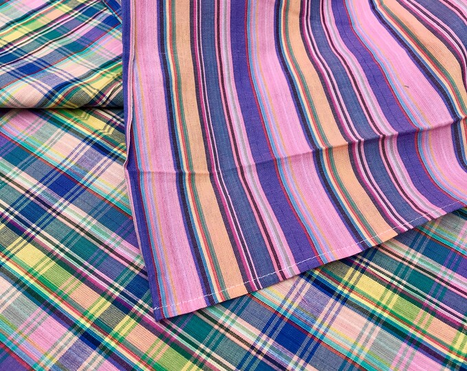 Thai Traditional Men's Pha Khao Ma Sarong - Versatile Checkered Fabric ...