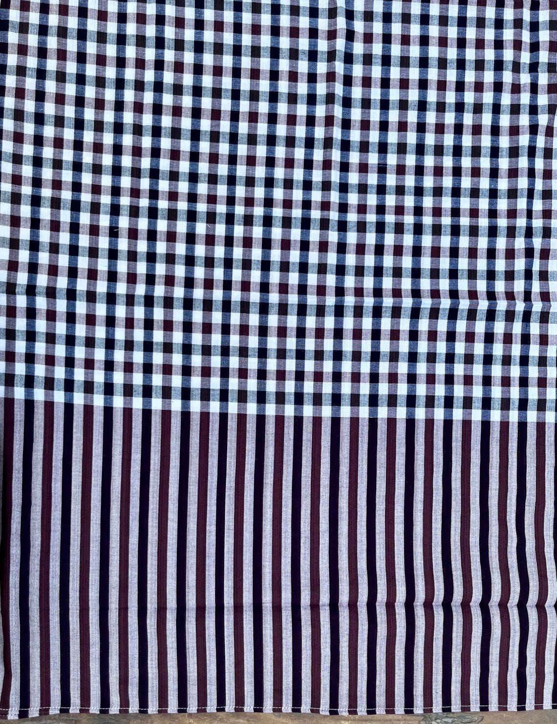 Traditional Thai Men's Sarong (pha Khao Ma) - Versatile Handwoven ...