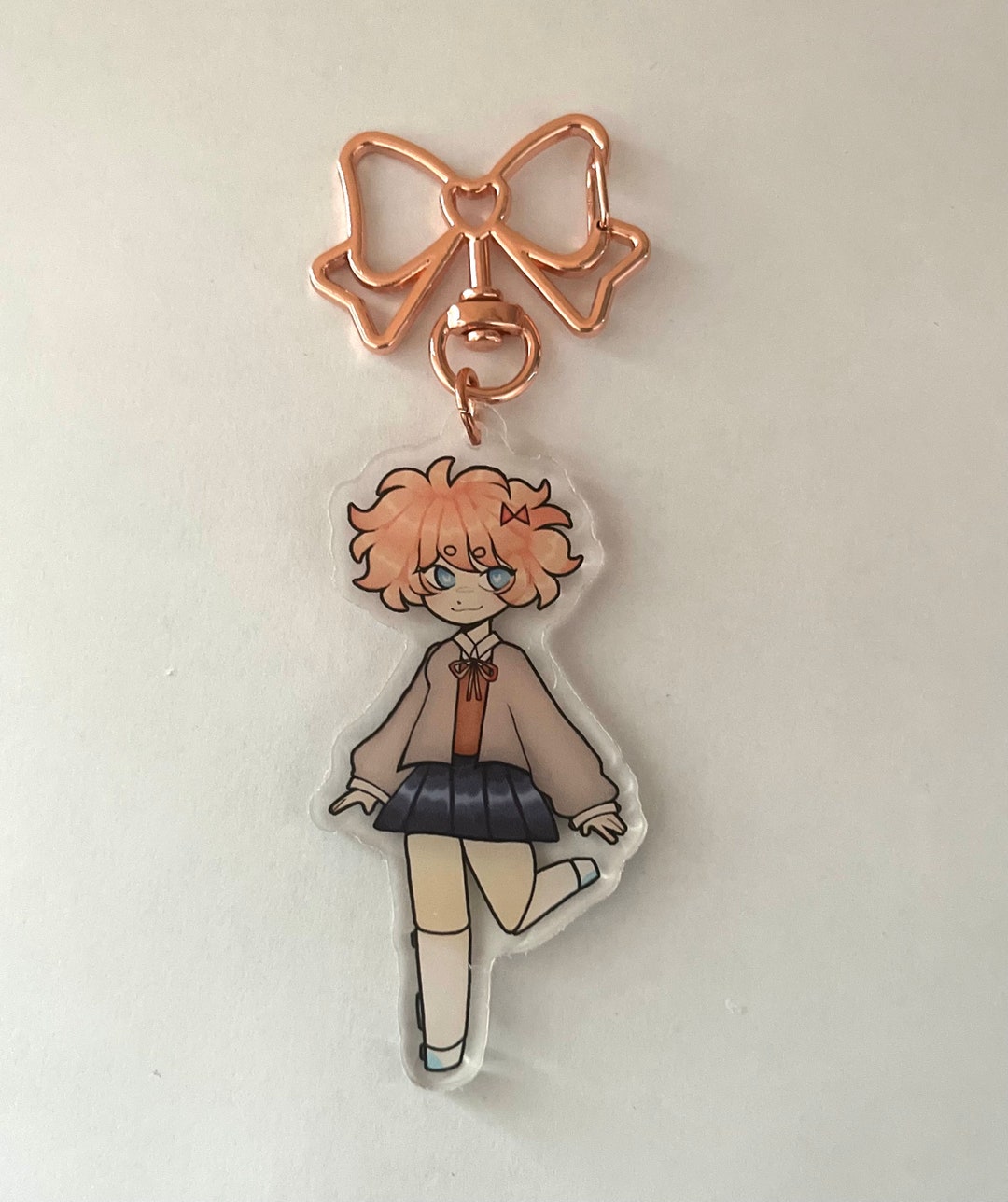 Sayori Doki Doki Literature Club Keychains/charms - Etsy