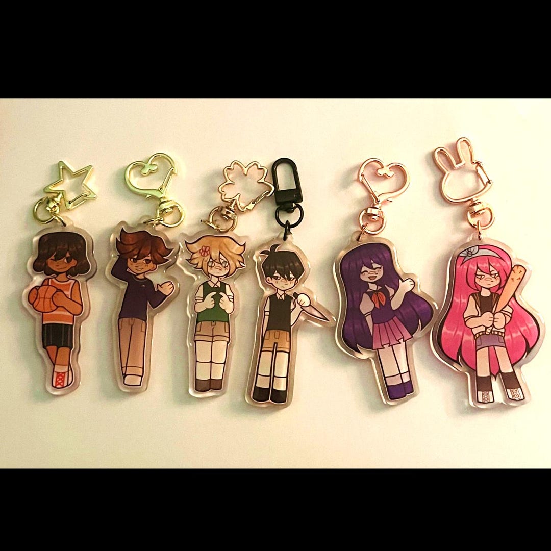Double Sided OMORI Original Keychains/charms! - Etsy