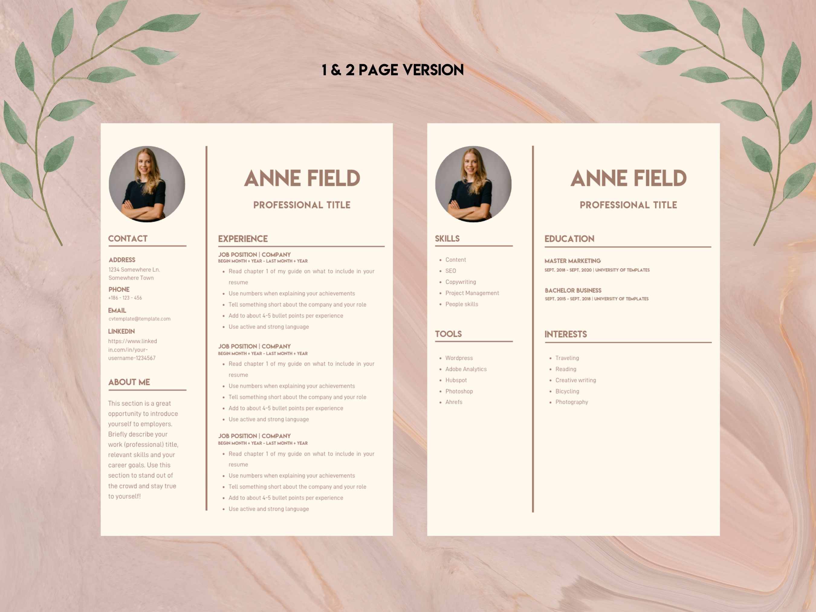 Classic Resume Templates A Quick Guide on How to Land Your Dream Job ...