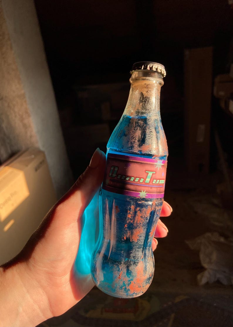 Quantum Cola Lamp – Gaming Room Decor, Fallout Inspired Light, Gamer ...