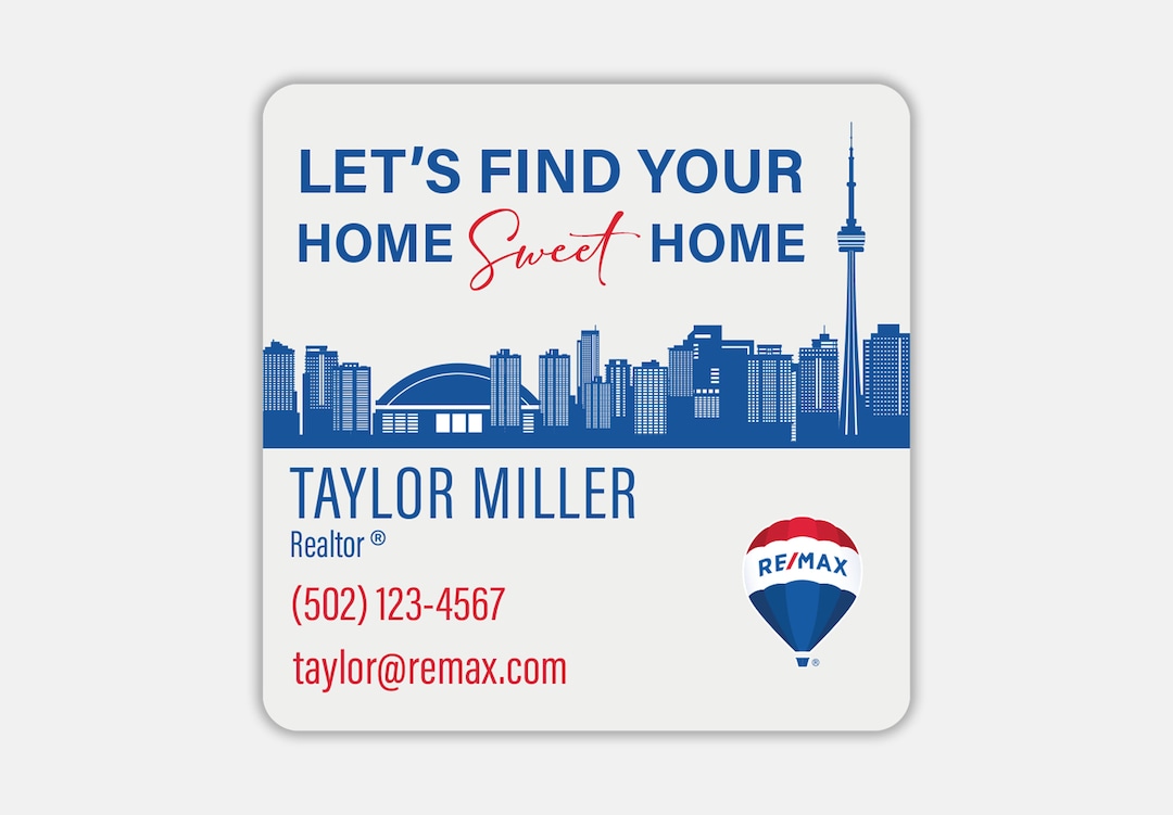 Remax Stickers | Custom Realtor Stickers | Personalized Business ...
