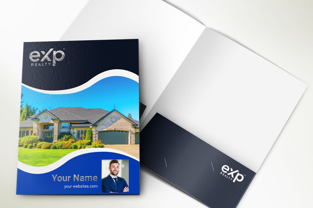 Exp Luxury Presentation Folder Printing With Embossed Foil-009 - Etsy