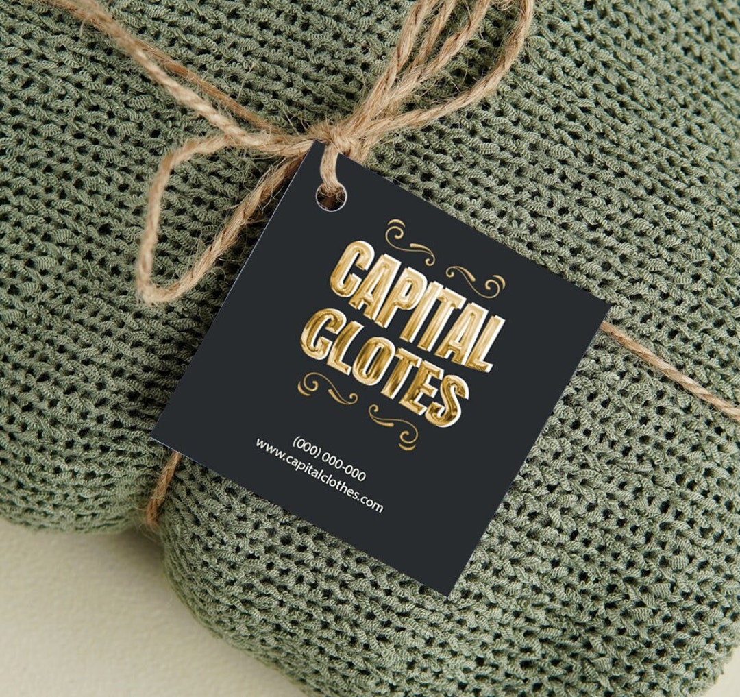 Luxury Custom Hang Tags Clothing Swing Tags Hanging Tag Paper Tags ...
