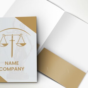 Economy Custom Presentation Folder | Custom Design With Your Logo ...