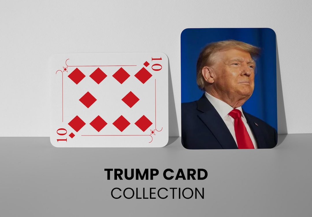 RUSH Donald Trump Playing Cards | Trump Playing Cards | Government of ...