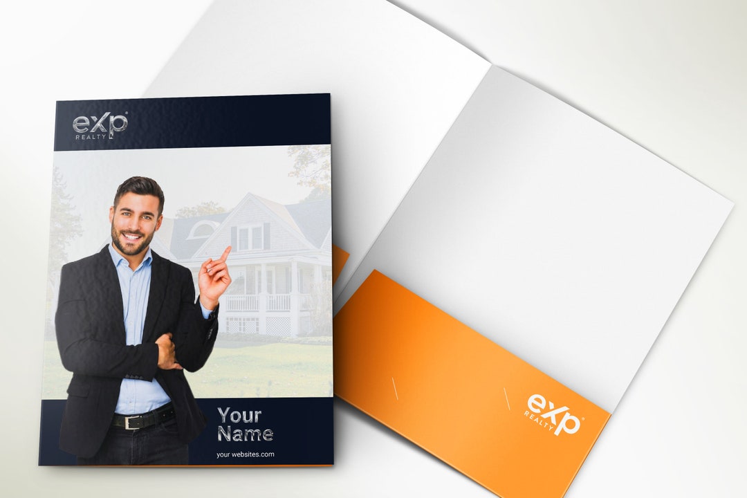 Exp Realty Custom Luxury Presentation Folder Printing With Embossed ...