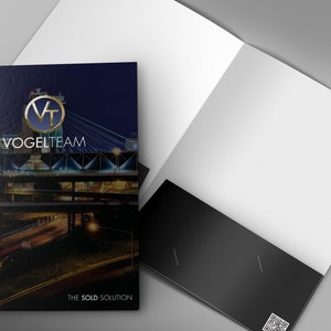 Custom Luxury Presentation Folder Printing With Embossed FOIL ...