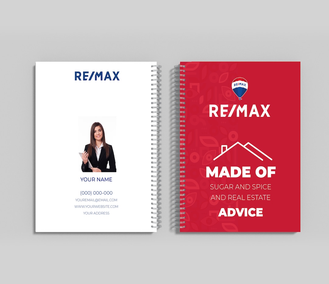 Remax Realty Notebook | Remax Realty Note Taking Notebook | Remax ...
