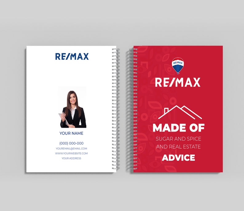 Remax Realty Notebook Remax Realty Note Taking Notebook Remax Realty ...