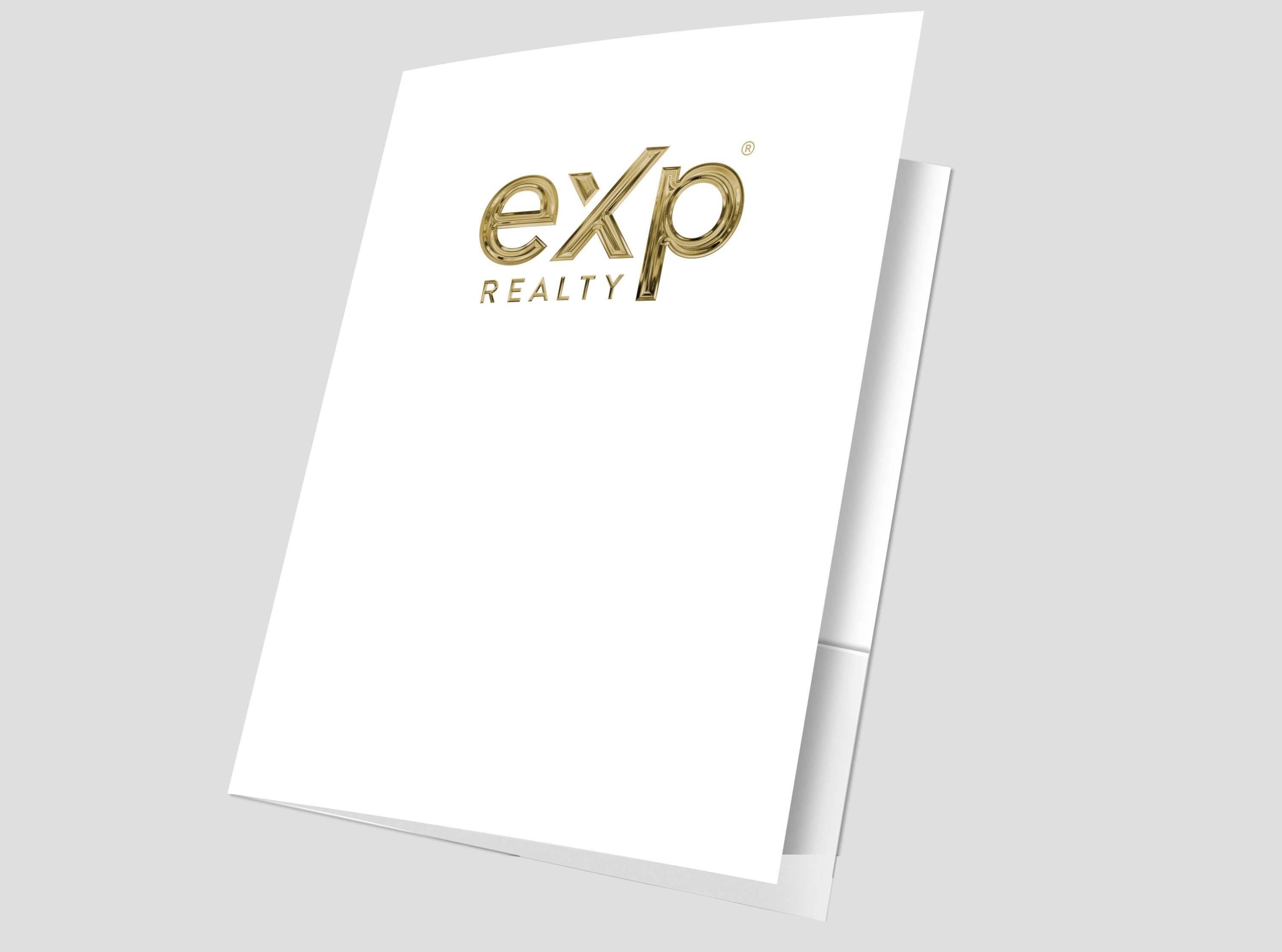 Exp Realty Presentation Folders With Embossed Foil pack Realtor Folders ...