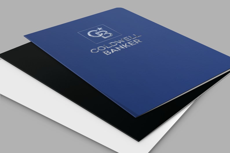 Presentation Folders With Embossed Foil (pack) | Realtor Folders ...