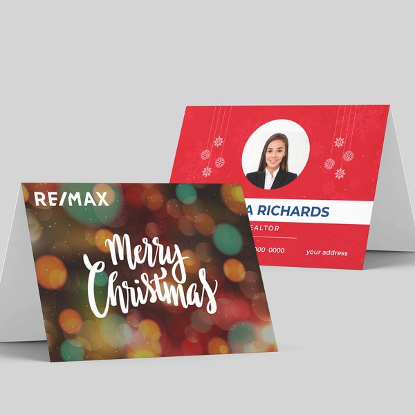 Realtor Christmas Cards - Etsy