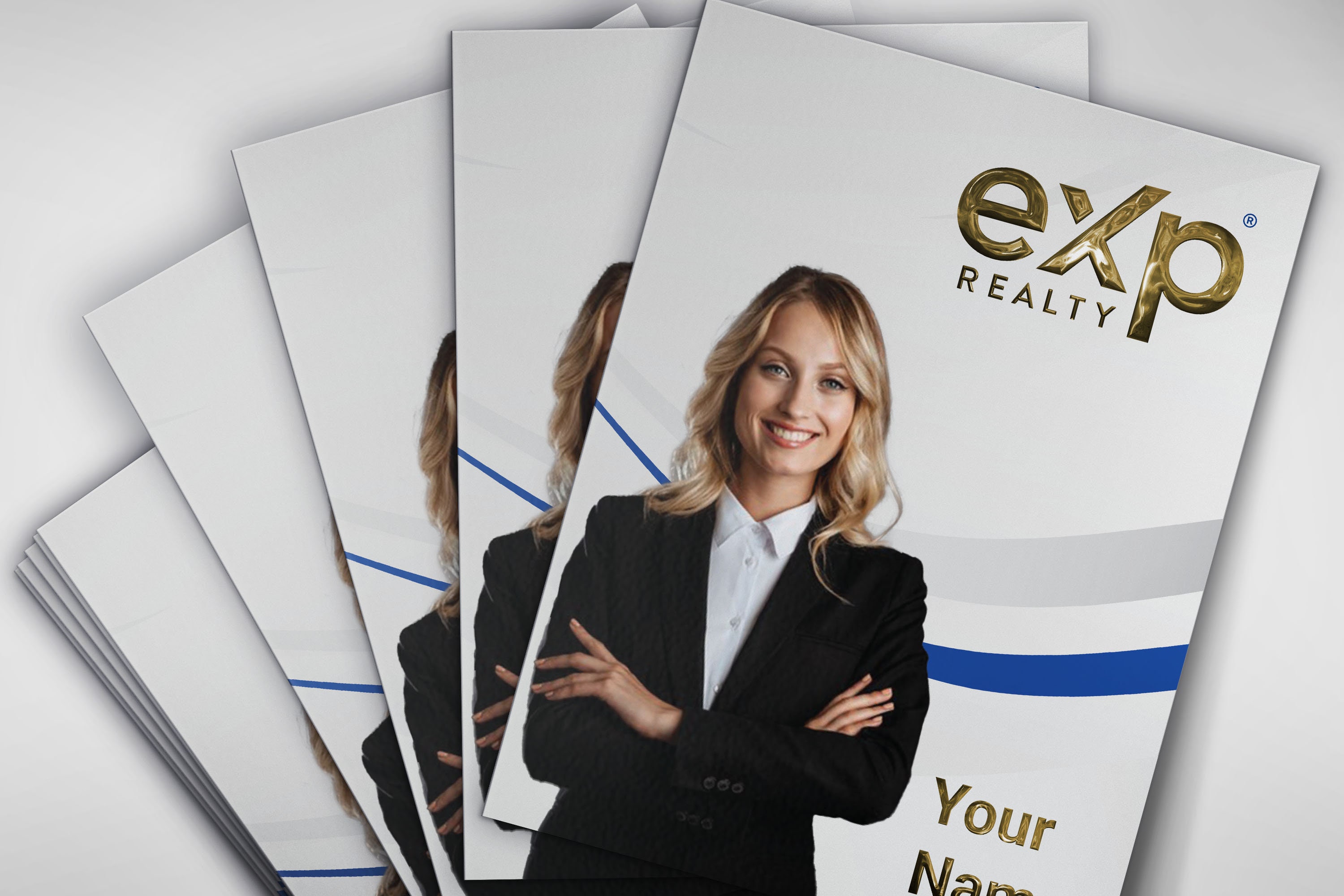 Exp Realty Custom Luxury Presentation Folder Printing With Embossed ...