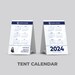 Coldwell Banker Tent Card Calendar Table Tent Card Desktop - Etsy
