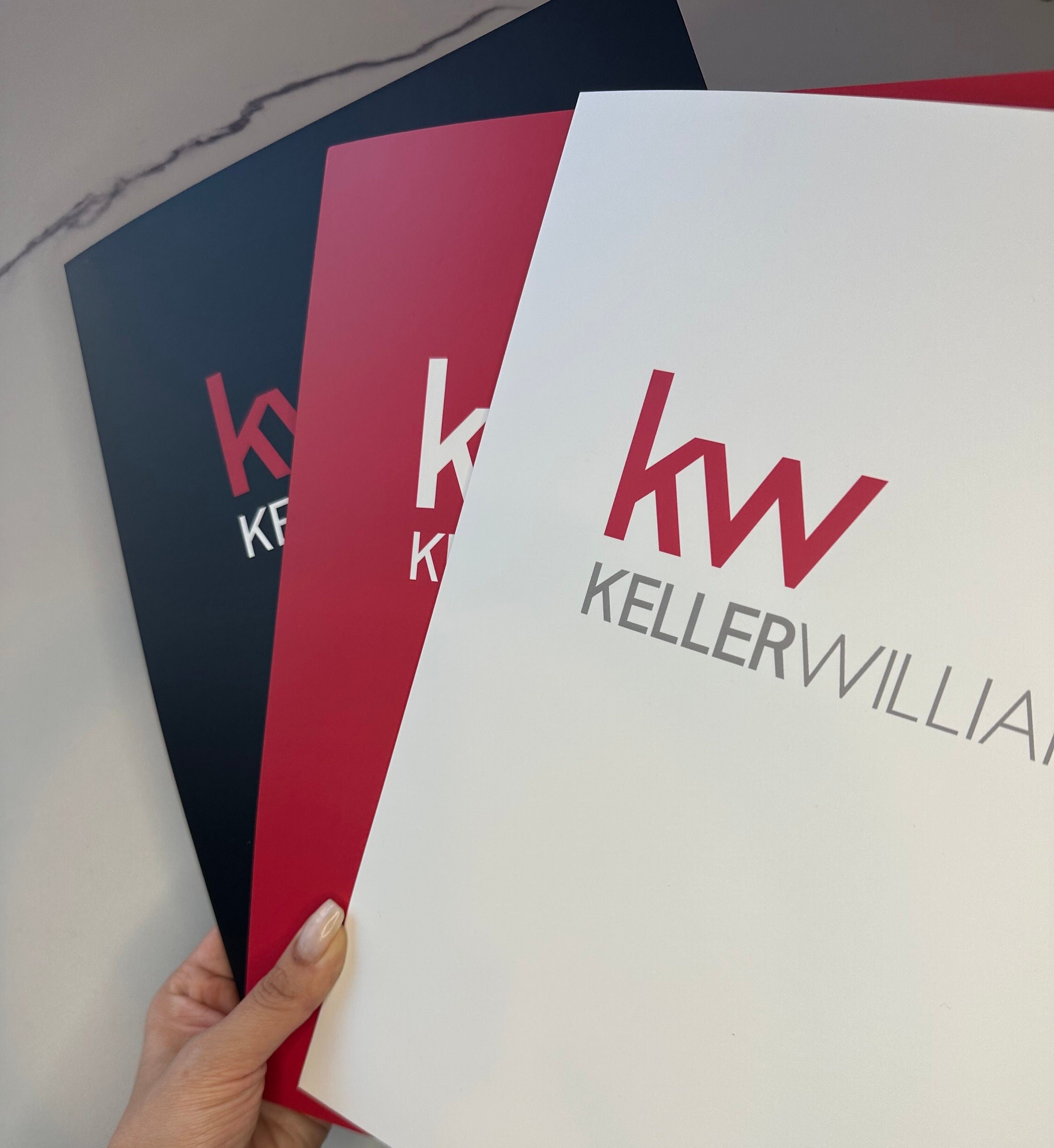 Economy Keller Williams Generic Presentation Folders (pack) | Realtor ...