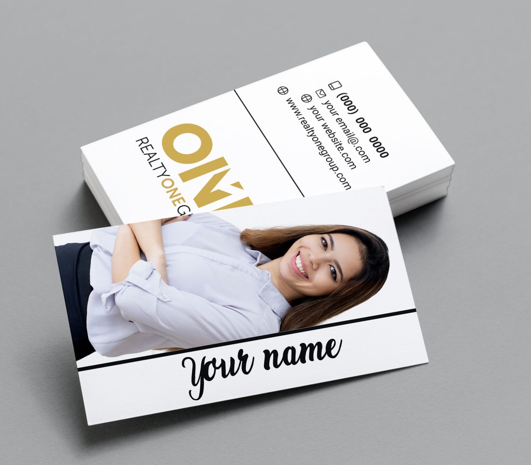 Realty One Group Business Cards | Business Cards Soft Touch Laminated ...