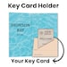 Custom Hotel Key Card Holders | Gift Card Sleeves | Hotel Access Card ...