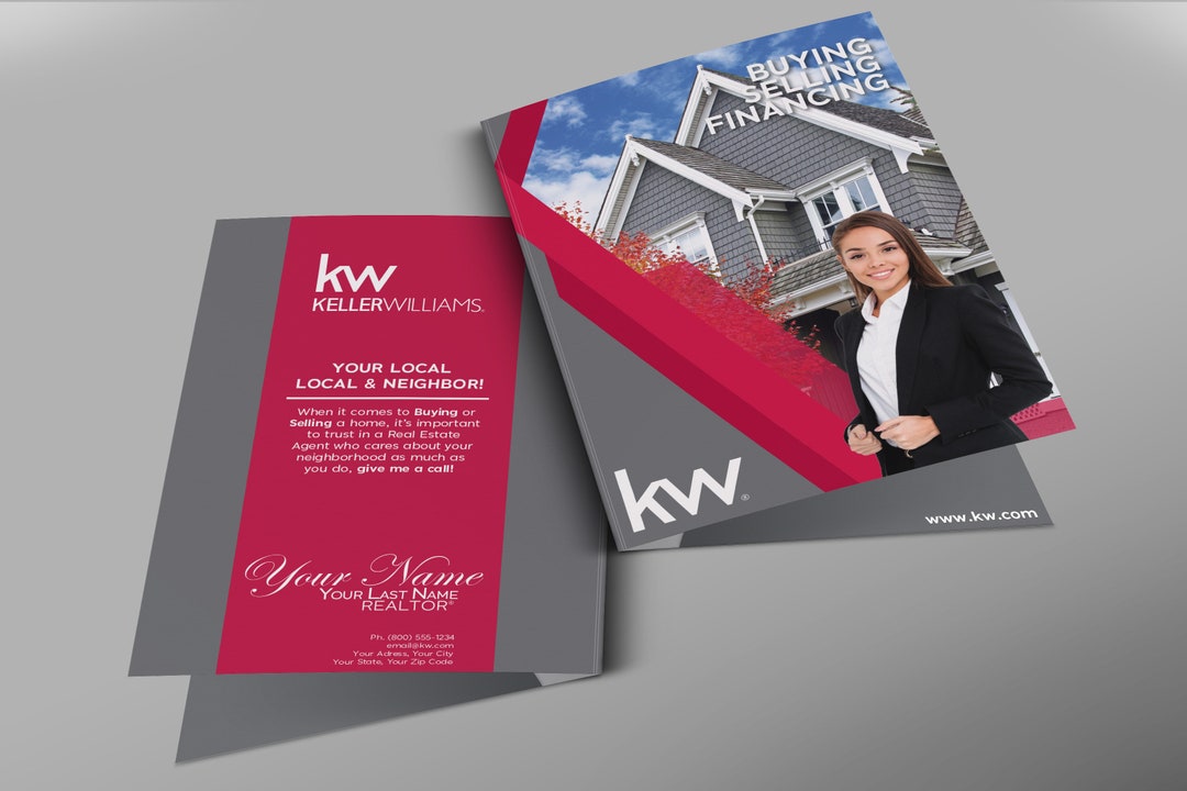 Keller Custom Presentation Folder Velvet Laminating With Your Logo ...